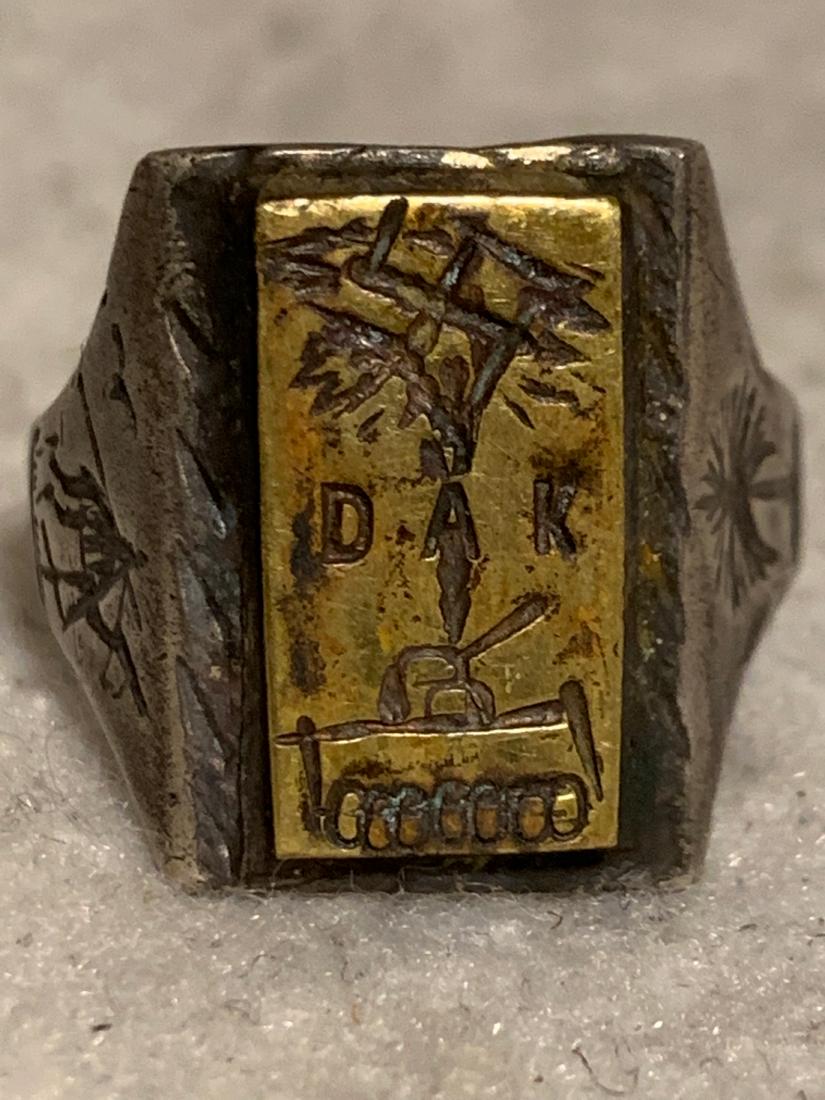 RARE WW2 GERMAN DAK AFRIKA KORPS TRENCH ART RING - - Jun 24, 2019 ...