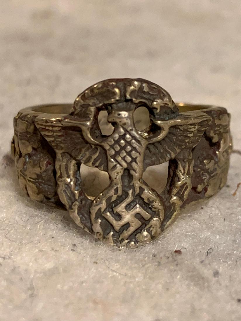 RARE WW2 GERMAN NAZI NSKK RING - Jun 24, 2019 | Rare Treasures in PA
