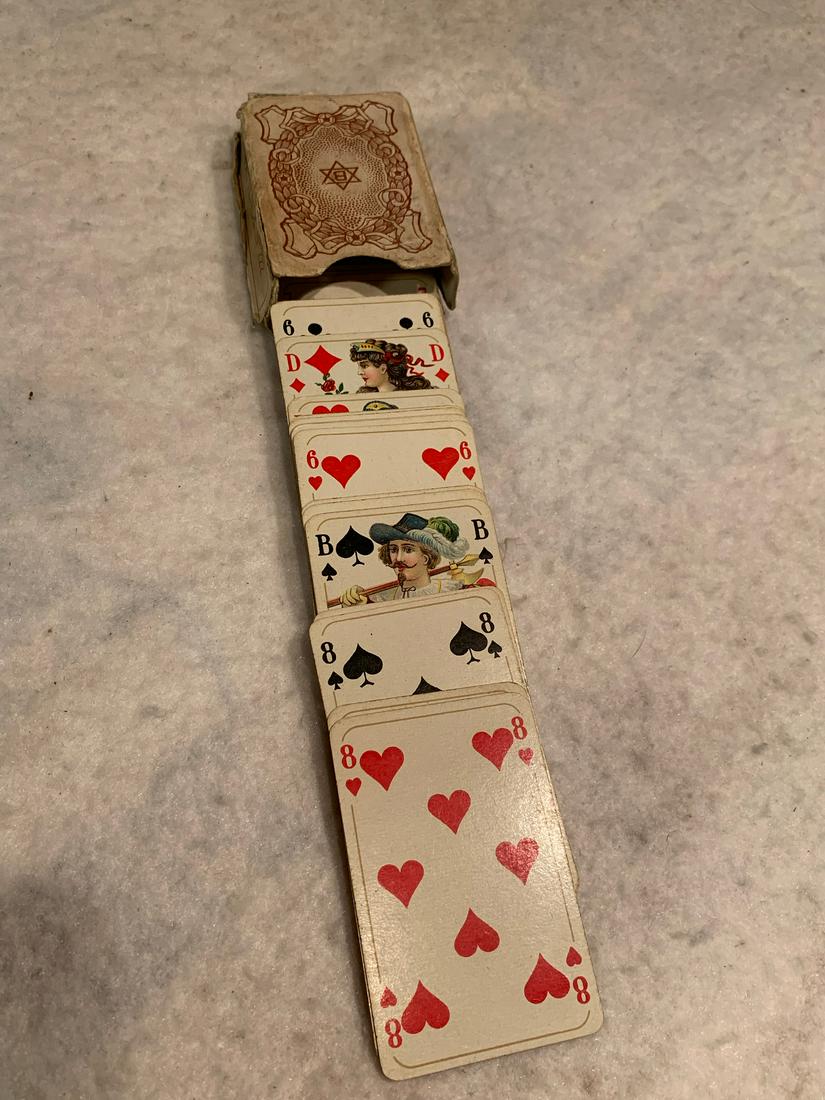 WW2 GERMAN JEWISH STAR OF DAVID PLAYING CARDS - - Aug 04, 2019 | Rare ...