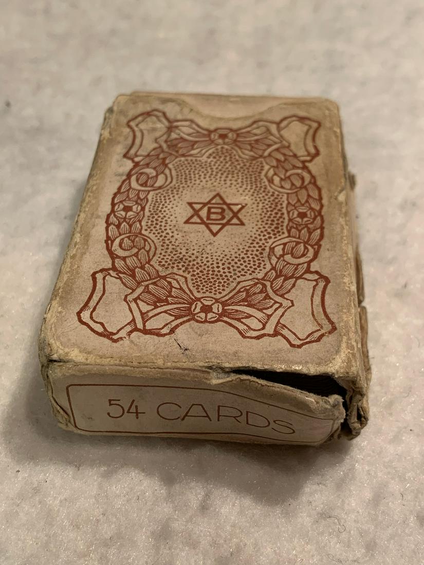 WW2 GERMAN JEWISH STAR OF DAVID PLAYING CARDS - - Aug 04, 2019 | Rare ...