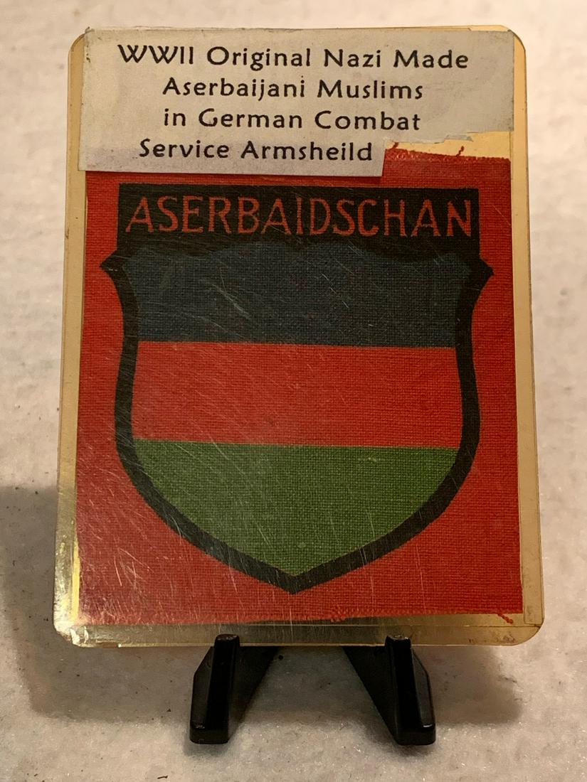 WW2 GERMAN NAZI ASERBAIJANI MUSLIM COMBAT PATCH - Aug 04, 2019 | Rare ...