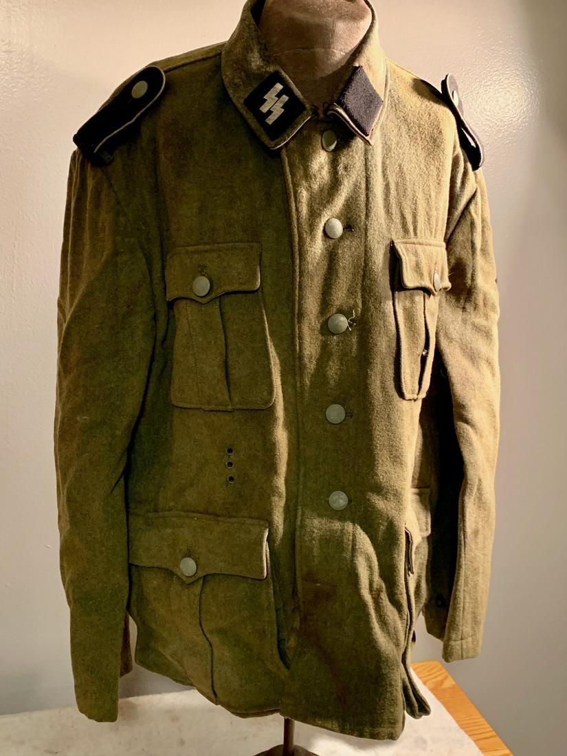 RARE WW2 GERMAN SS OFFICERS COAT - Aug 04, 2019 | Rare Treasures in PA
