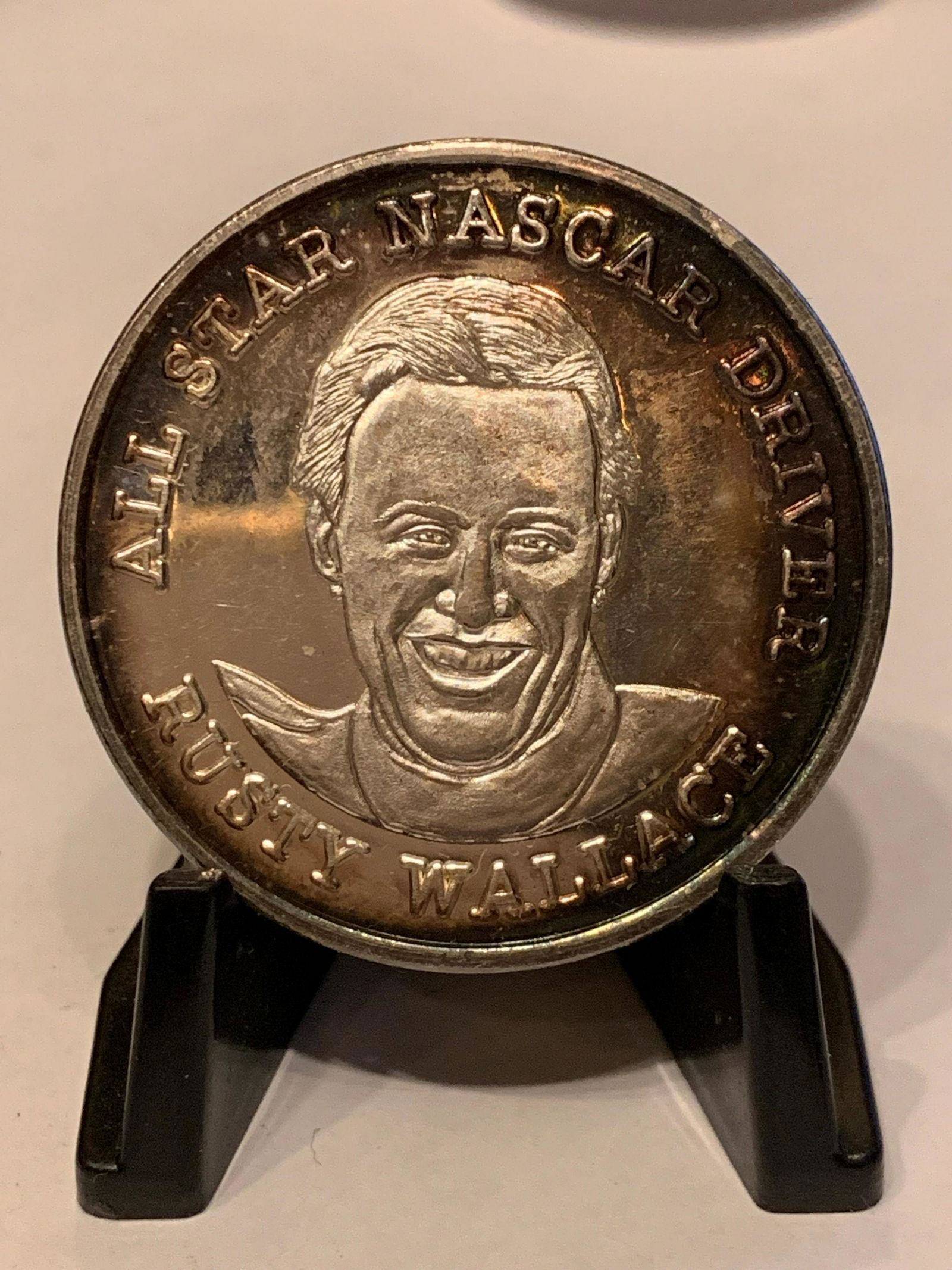Rusty Wallace Nascar 1 Oz Silver Round