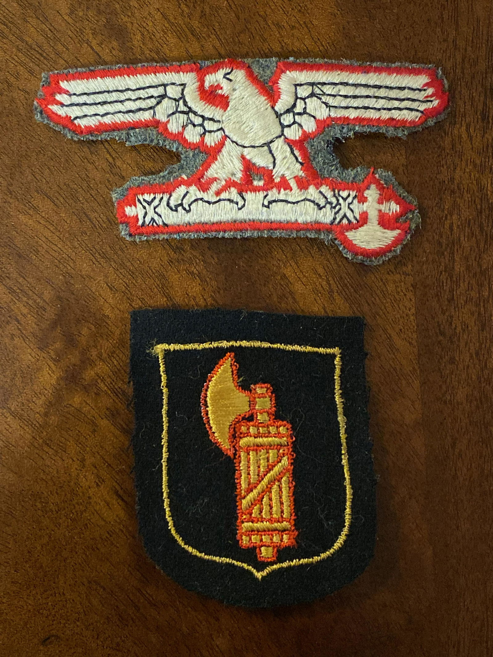RARE WW2 ITALIAN WAFFEN SS 29TH DIV. PATCHES - Oct 27, 2019 | Rare ...
