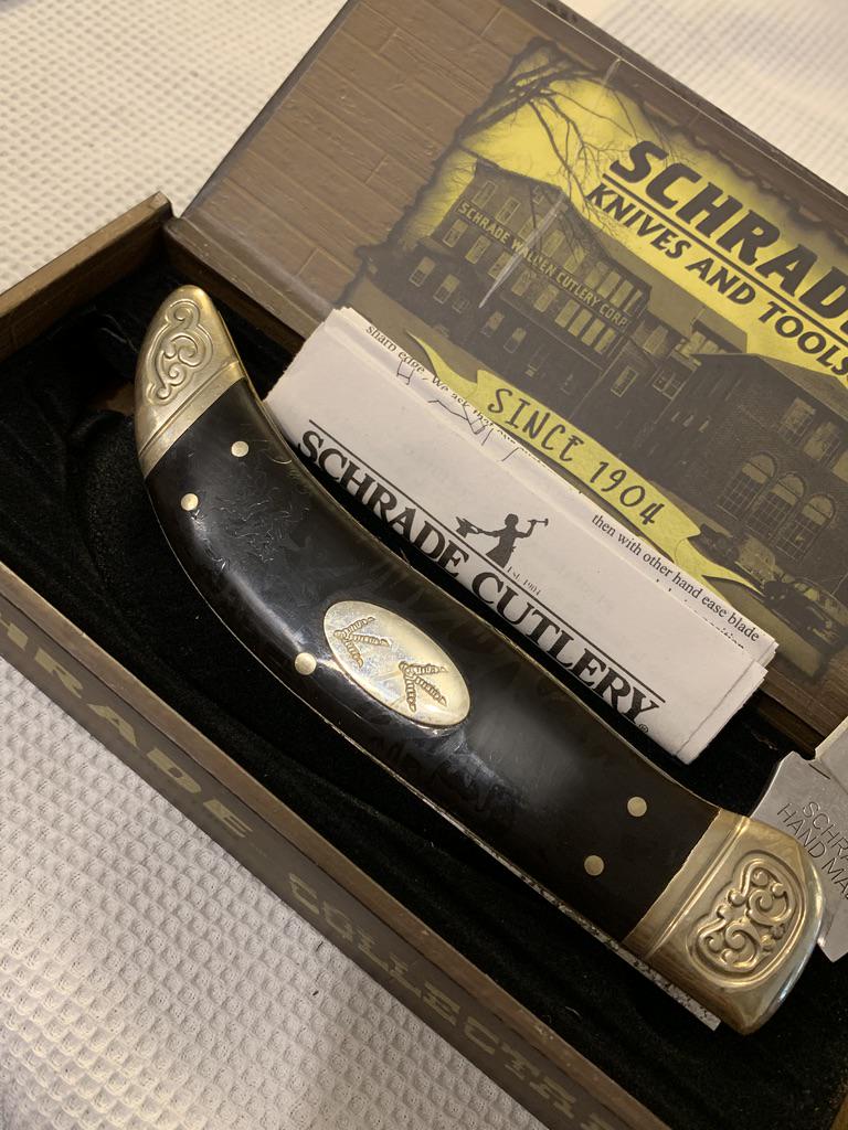 LIMITED EDITION SCHRADE HANDMADE POCKET KNIFE - Jan 04, 2020 | Rare ...