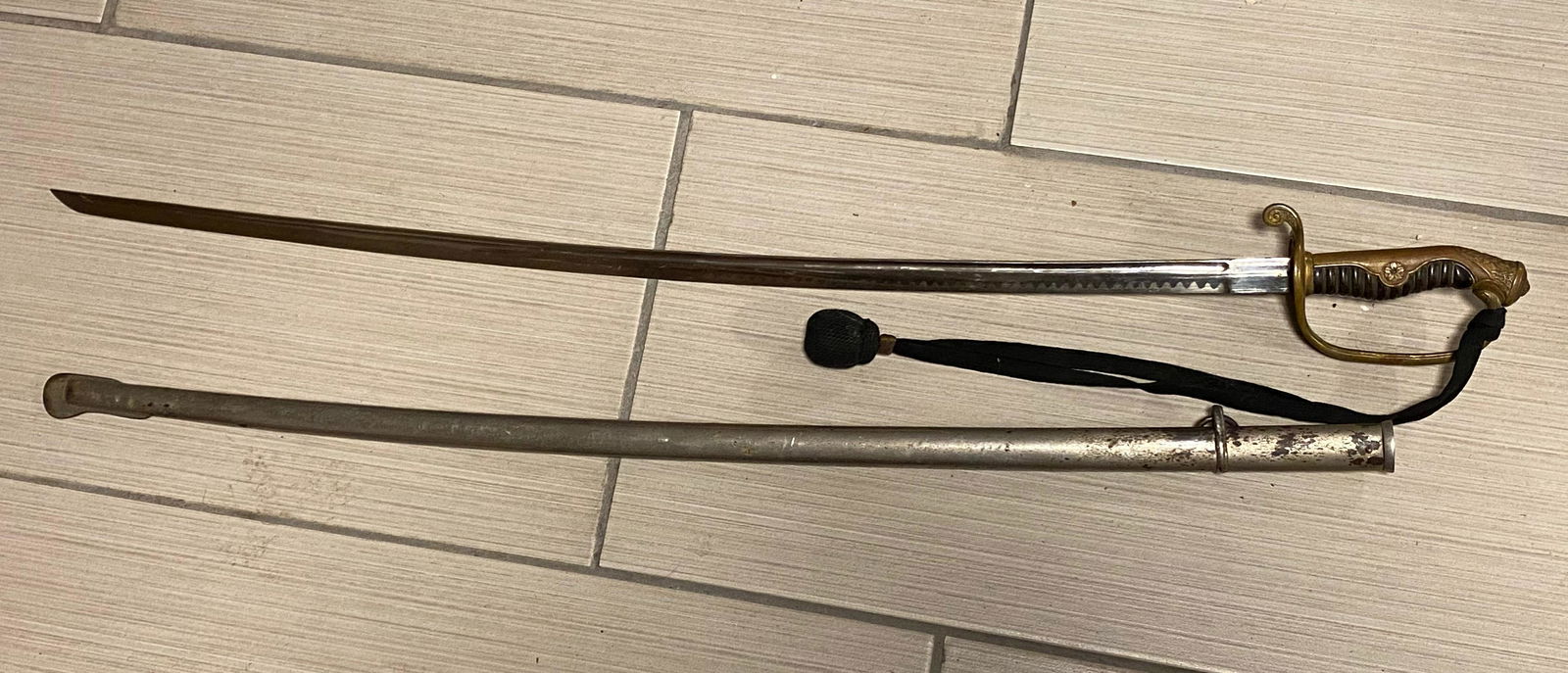 Orig. Ww2 Japanese Police Parade Sword