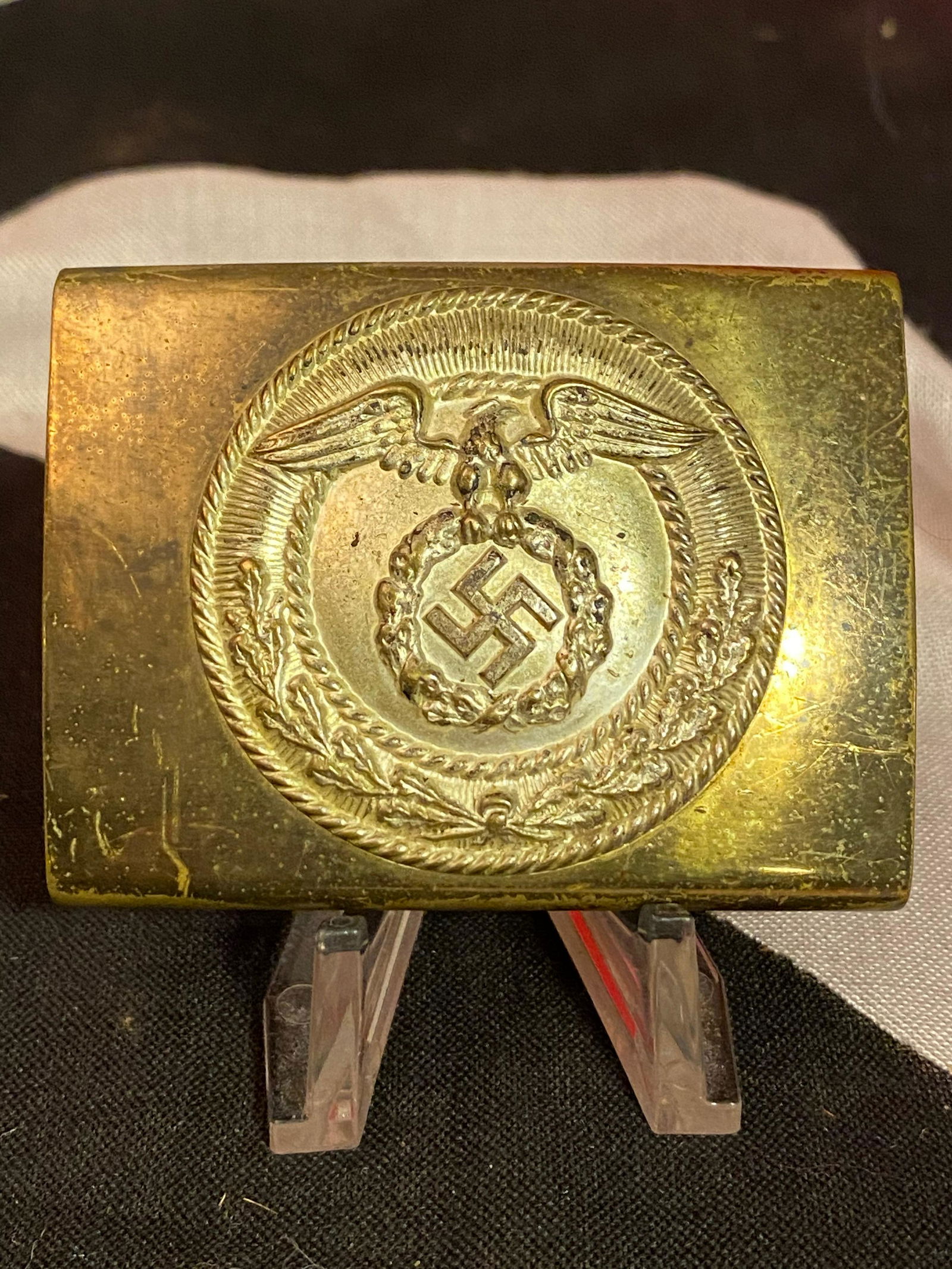 ORIG. WW2 GERMAN NAZI SA BELT BUCKLE - Feb 24, 2020 | Rare Treasures in PA