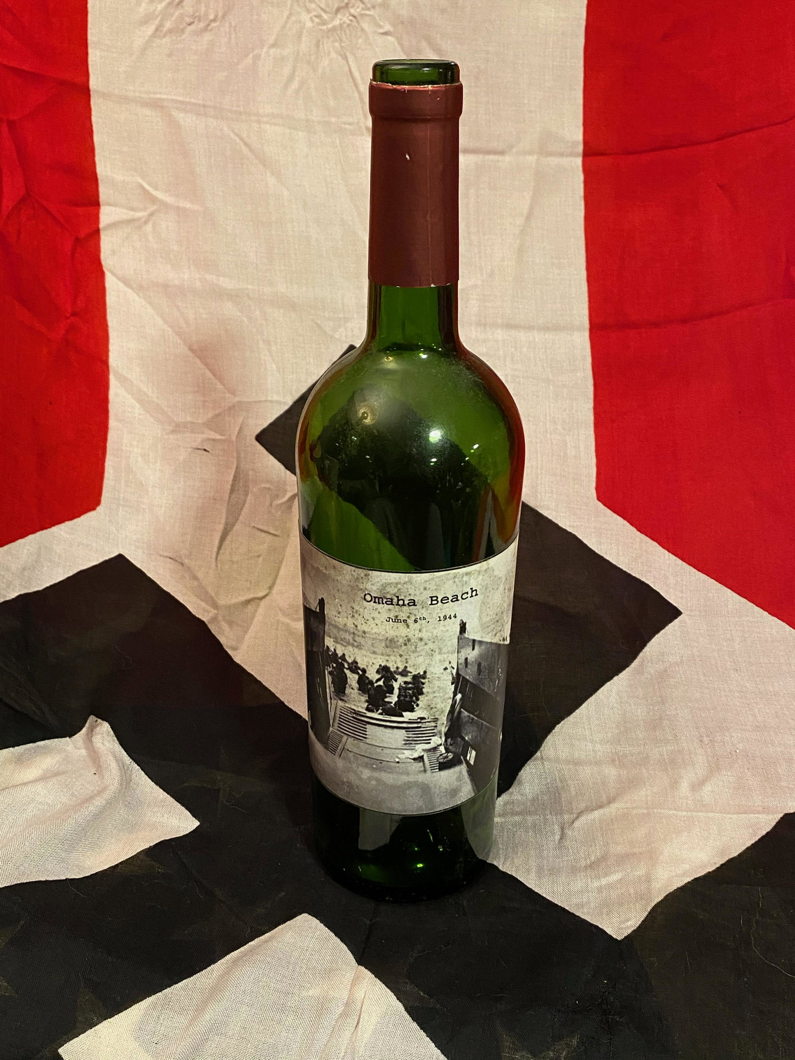 WW2 D DAY OMAHA BEACH PROPAGANDA WINE BOTTLE - Feb 24, 2020 | Rare ...