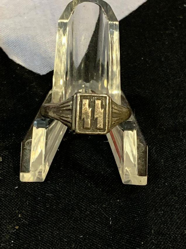 WW2 GERMAN NAZI SS OFFICERS RING - 800 SILVER - May 22, 2020 | Rare ...