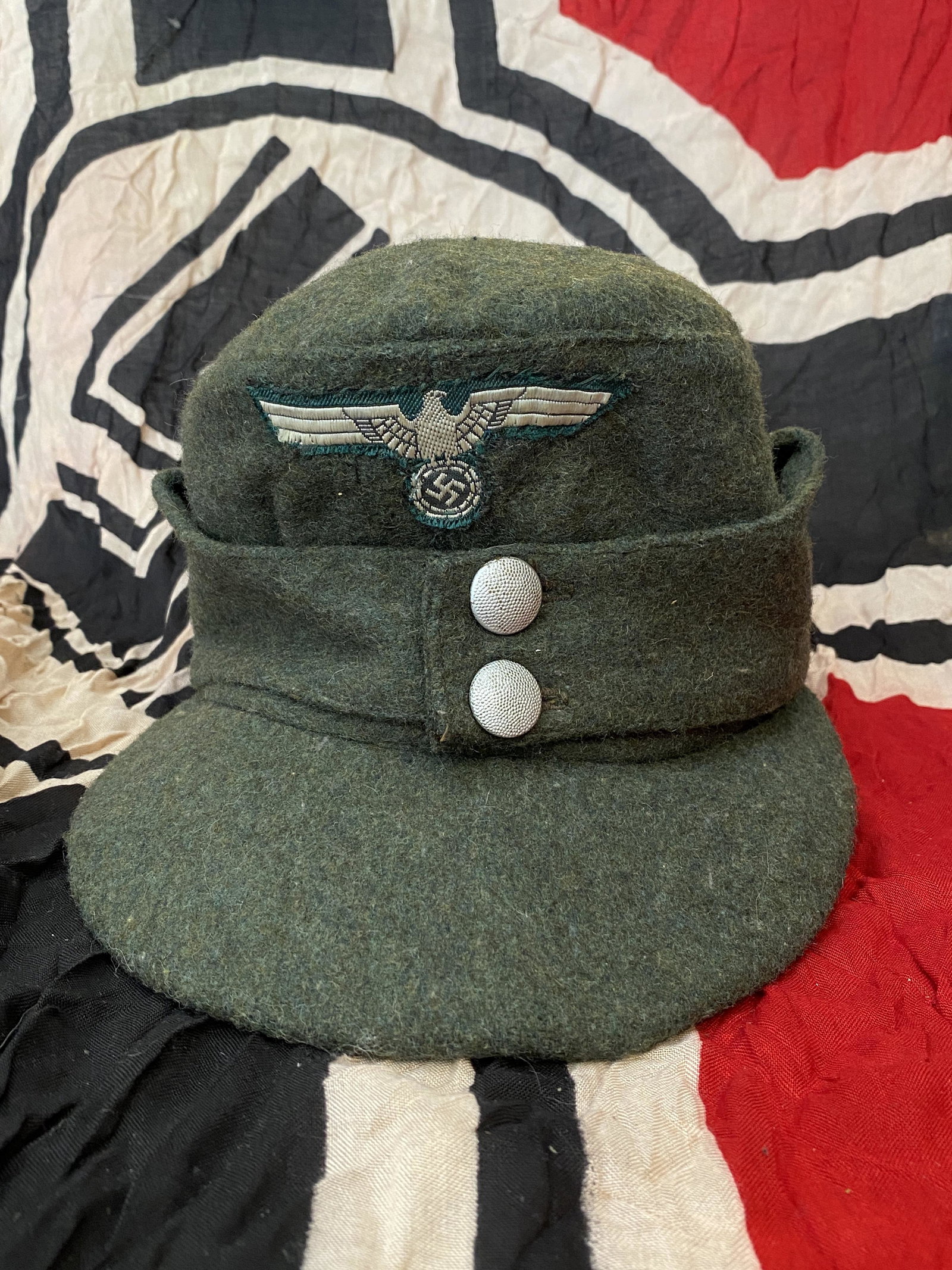 Ww2 German Army Heer Officers Cap
