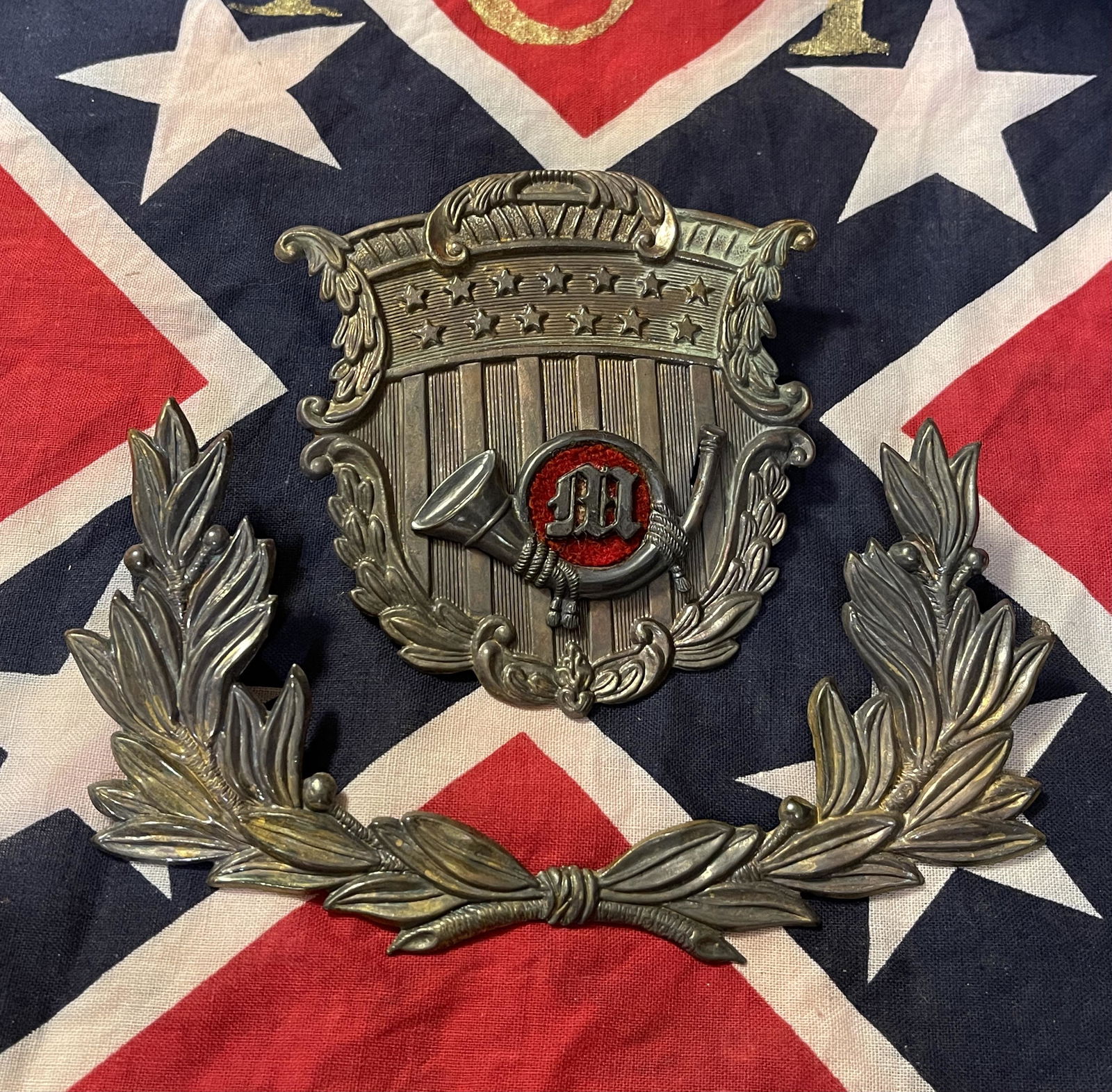 RARE CIVIL WAR CONFEDERATE USMC SHAKO HAT INSIGNIA - Dec 12, 2020 ...