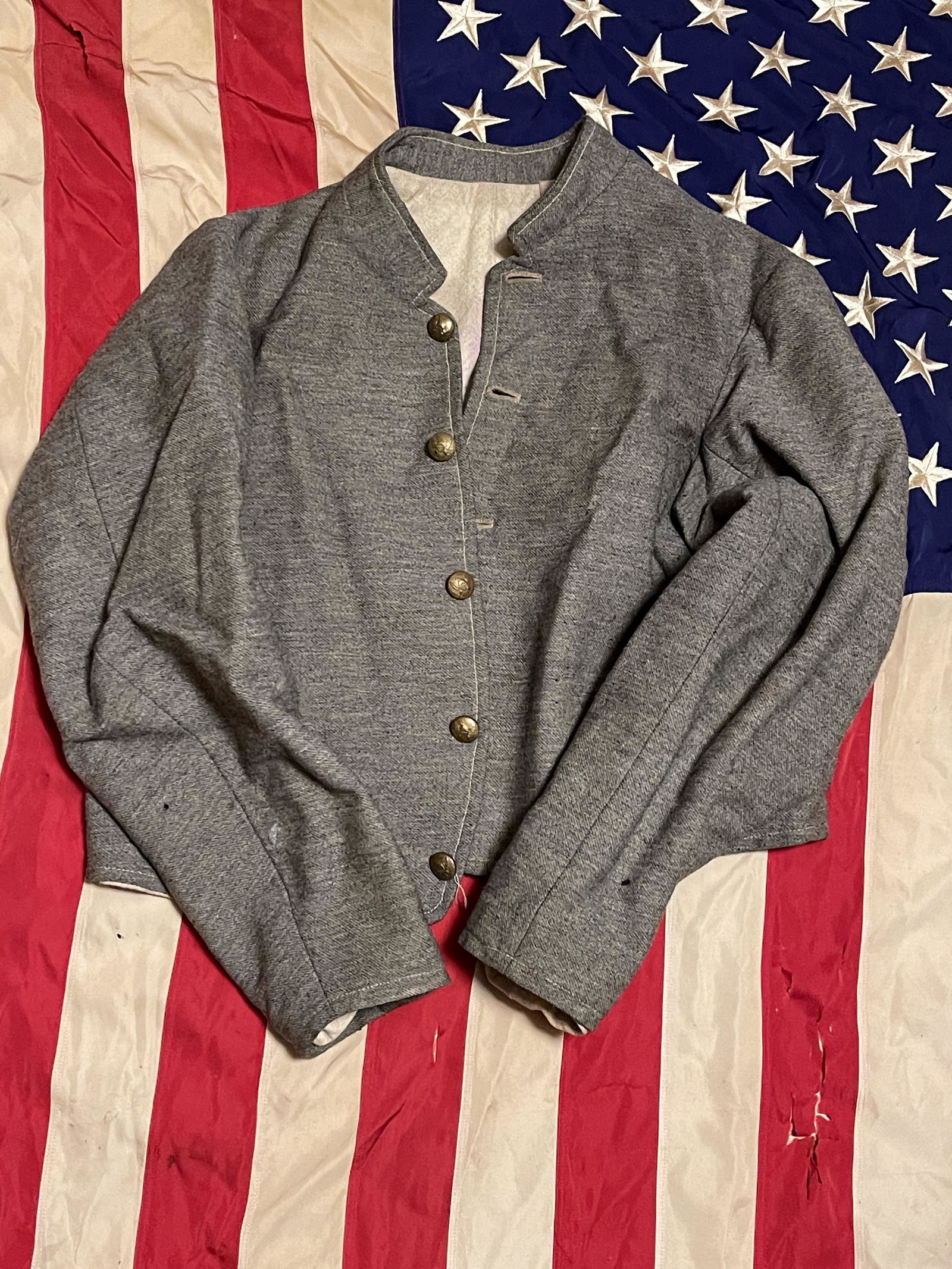 RARE CIVIL WAR CONFEDERATE SHELL JACKET - Dec 12, 2020 | Rare Treasures ...