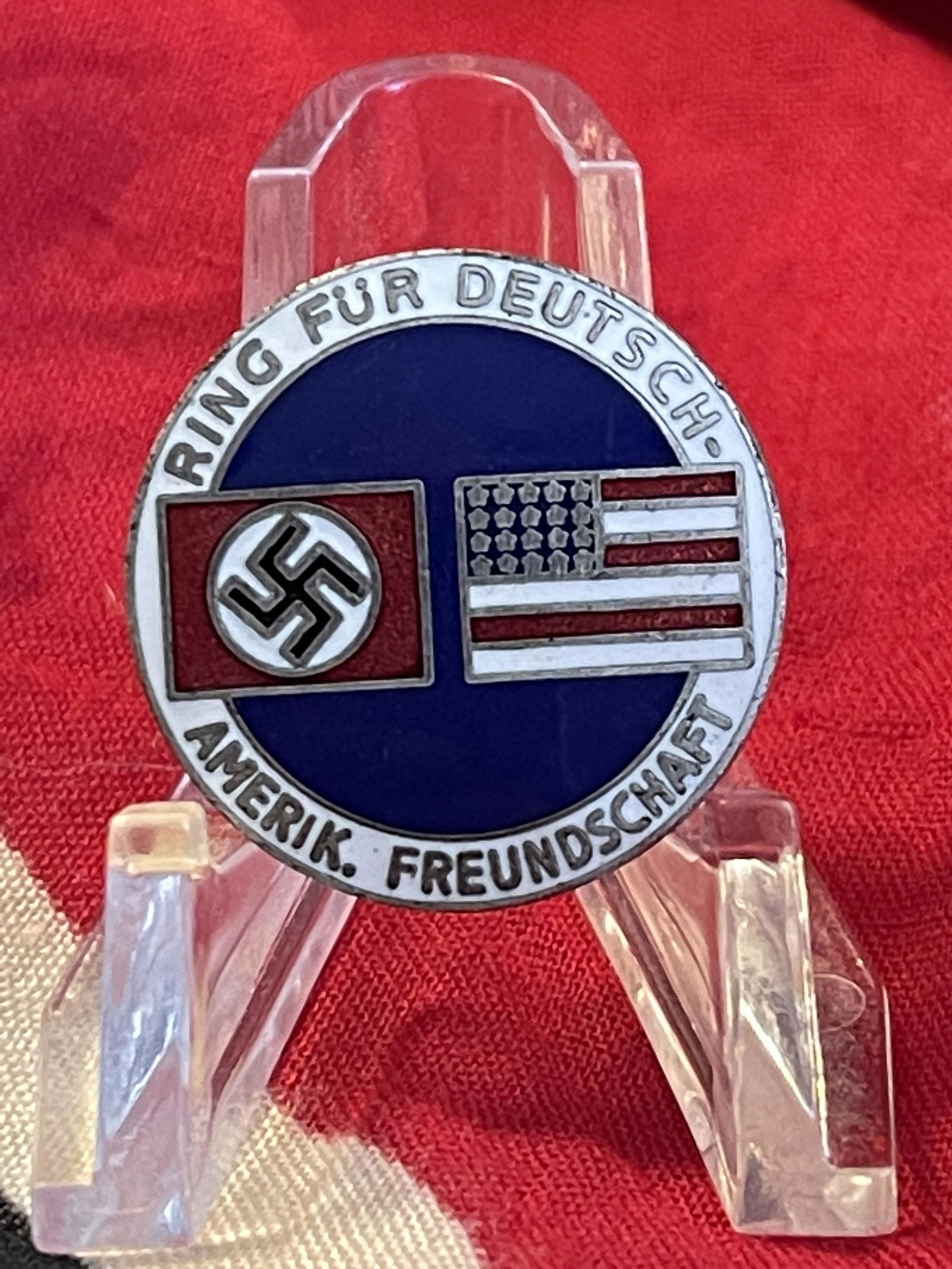 WW2 GERMAN DEUTSCHE-AMERIK FRIENDSHIP MEMBERSHIP BADGE - Dec 12, 2020 ...