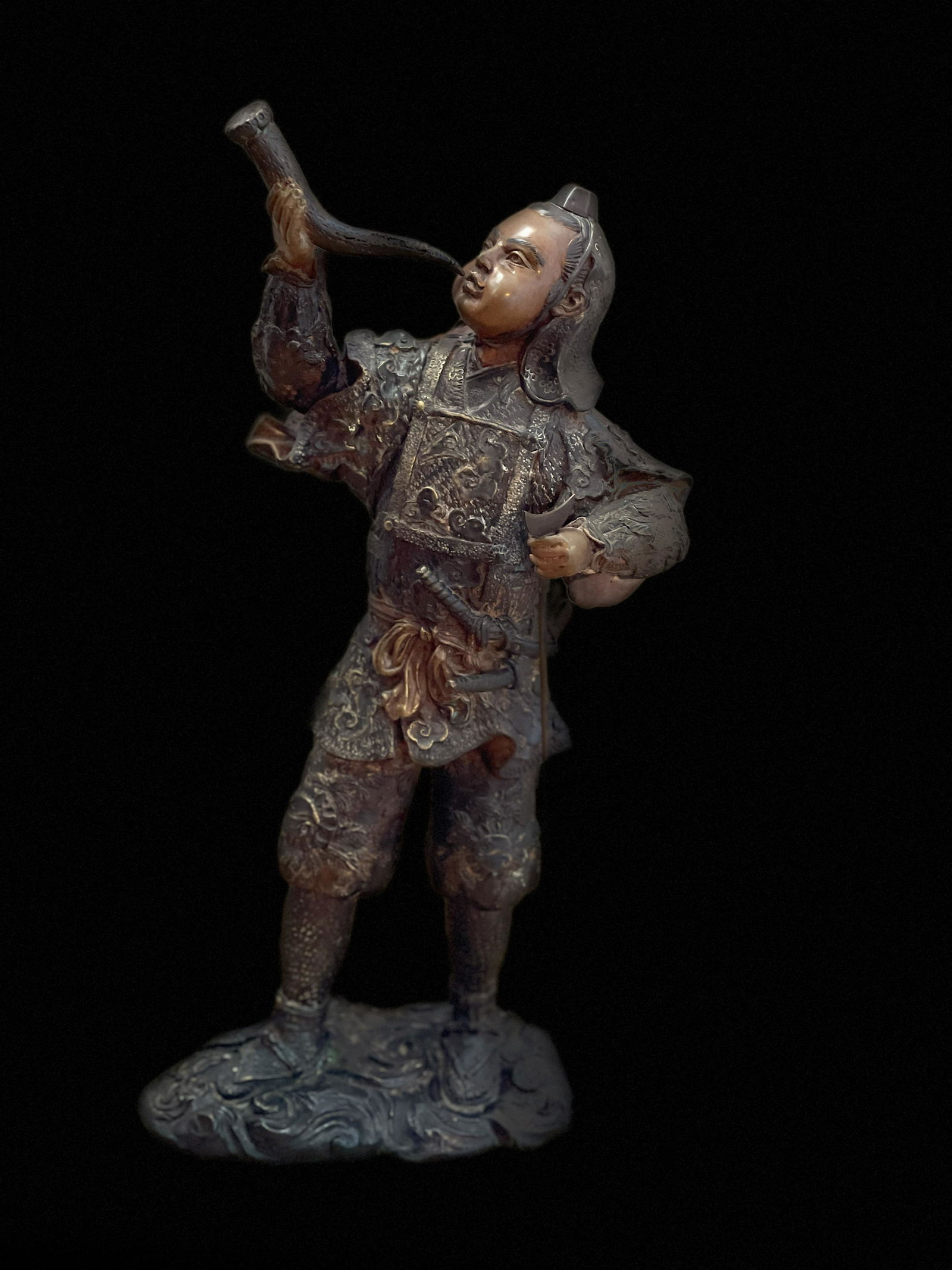 RARE ANTIQUE JAPANESE SAMURAI WARRIOR BRONZE BUST - Mar 22, 2021 | Rare ...