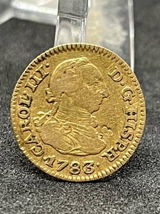 1654 2 Escudo Gold Coin