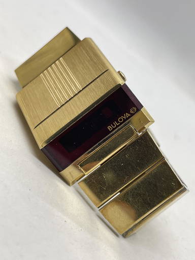 Vintage Bulova Drivers Digital Watch