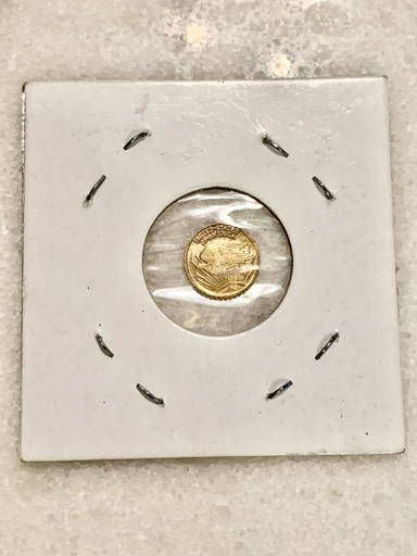 U.S. LIBERTY MINIATURE GOLD COIN TOKEN - Sep 03, 2021 | Rare Treasures ...