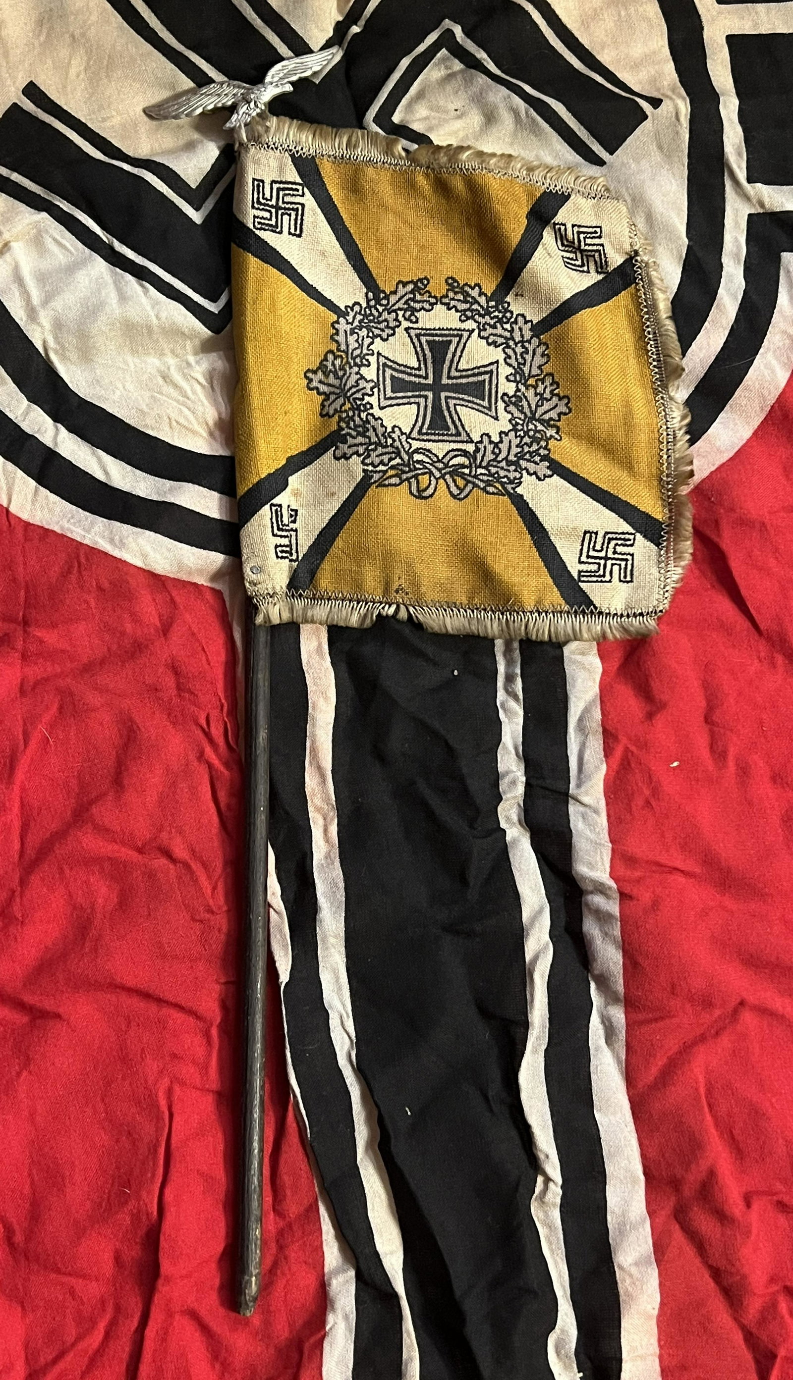 Ww2 German Luftwaffe Flight/paratrooper Unit Flag