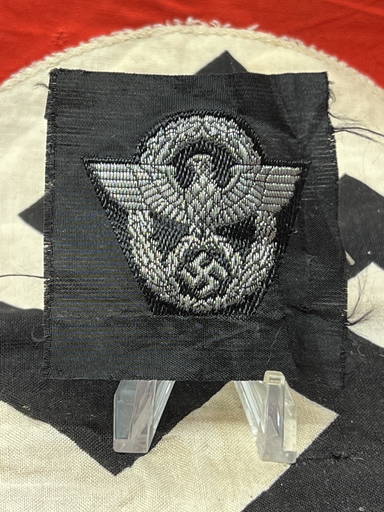 WW2 GERMAN WAFFEN SS POLICE CLOTH INSIGNIA - Nov 08, 2021 | Rare ...