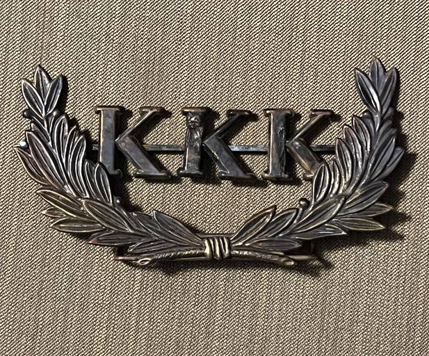 ANTIQUE KKK KU KLUX KLAN HAT INSIGNIA - Jan 17, 2022 | Rare Treasures in PA