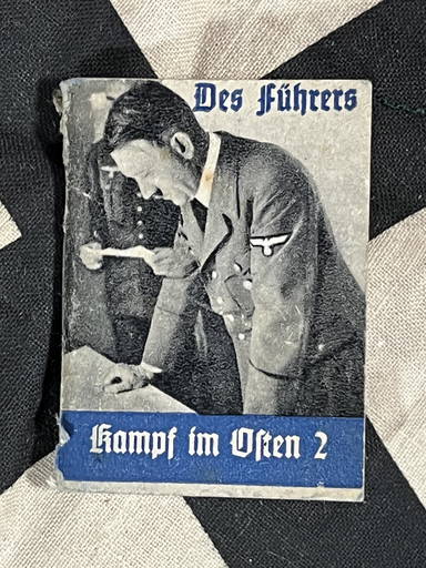 Ww2 German Adolf Hitler Des Fuhrers Miniature Booklet