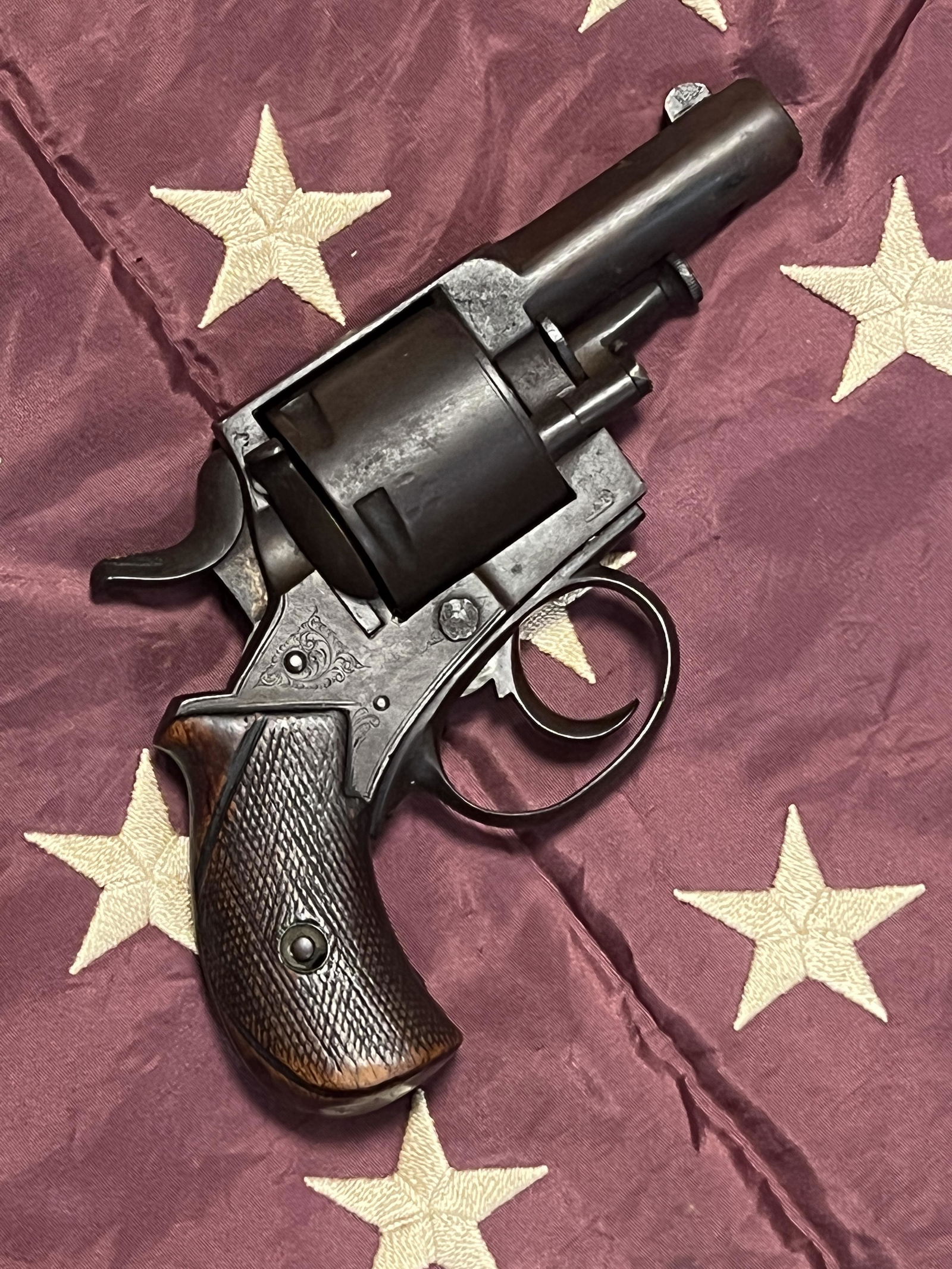 Antique C. 1880's British Bulldog Revolver Pistol