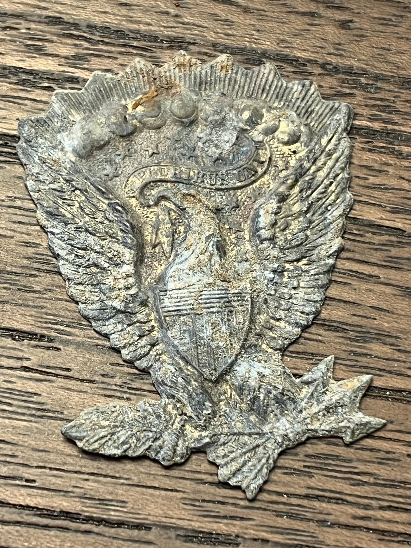 CIVIL WAR JEFF DAVIS HARDEE HAT PLATE INSIGNIA - May 13, 2022 | Rare ...