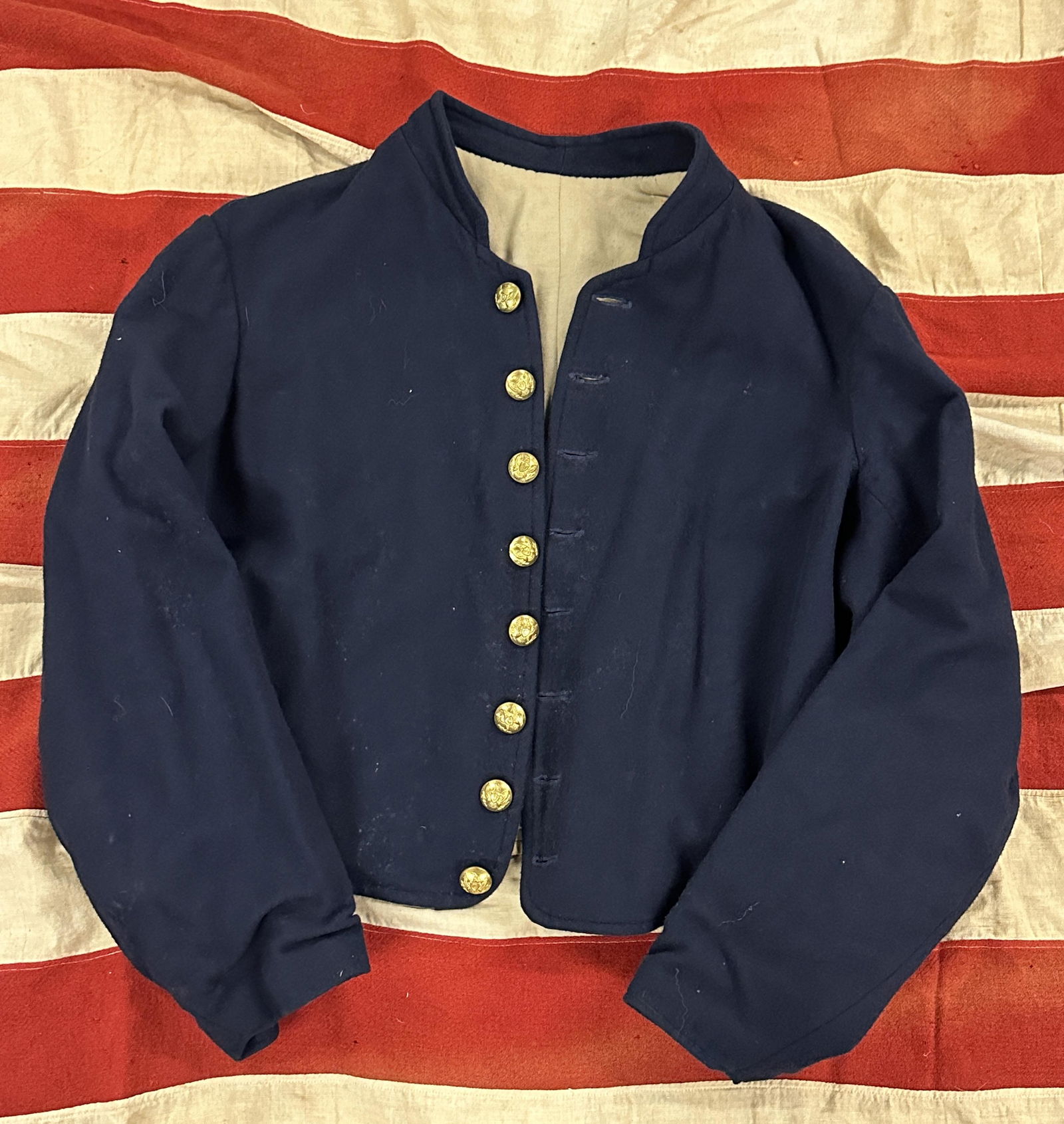 RARE CIVIL WAR UNION CAVALRY OFFICER SHELL JACKET (#0246) on Jan 09 ...