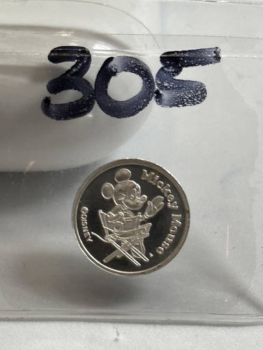 1/20 .999 FINE SILVER DISNEY MICKEY MOUSE COIN (#0305) on Feb 13, 2023 ...