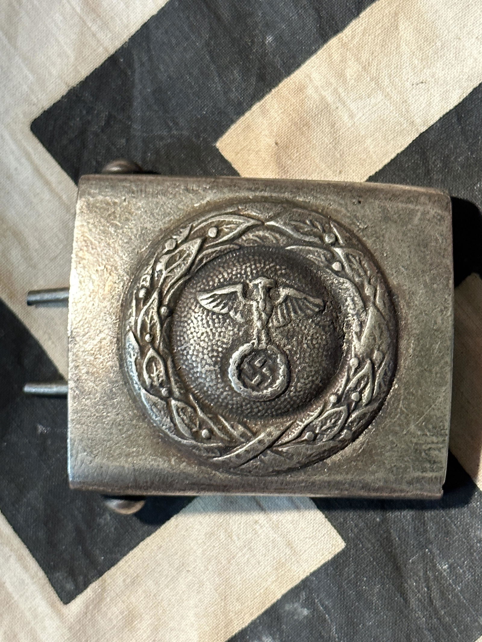 Ww2 German 3rd Reich Dlv Enlisted Man's Belt Buckle