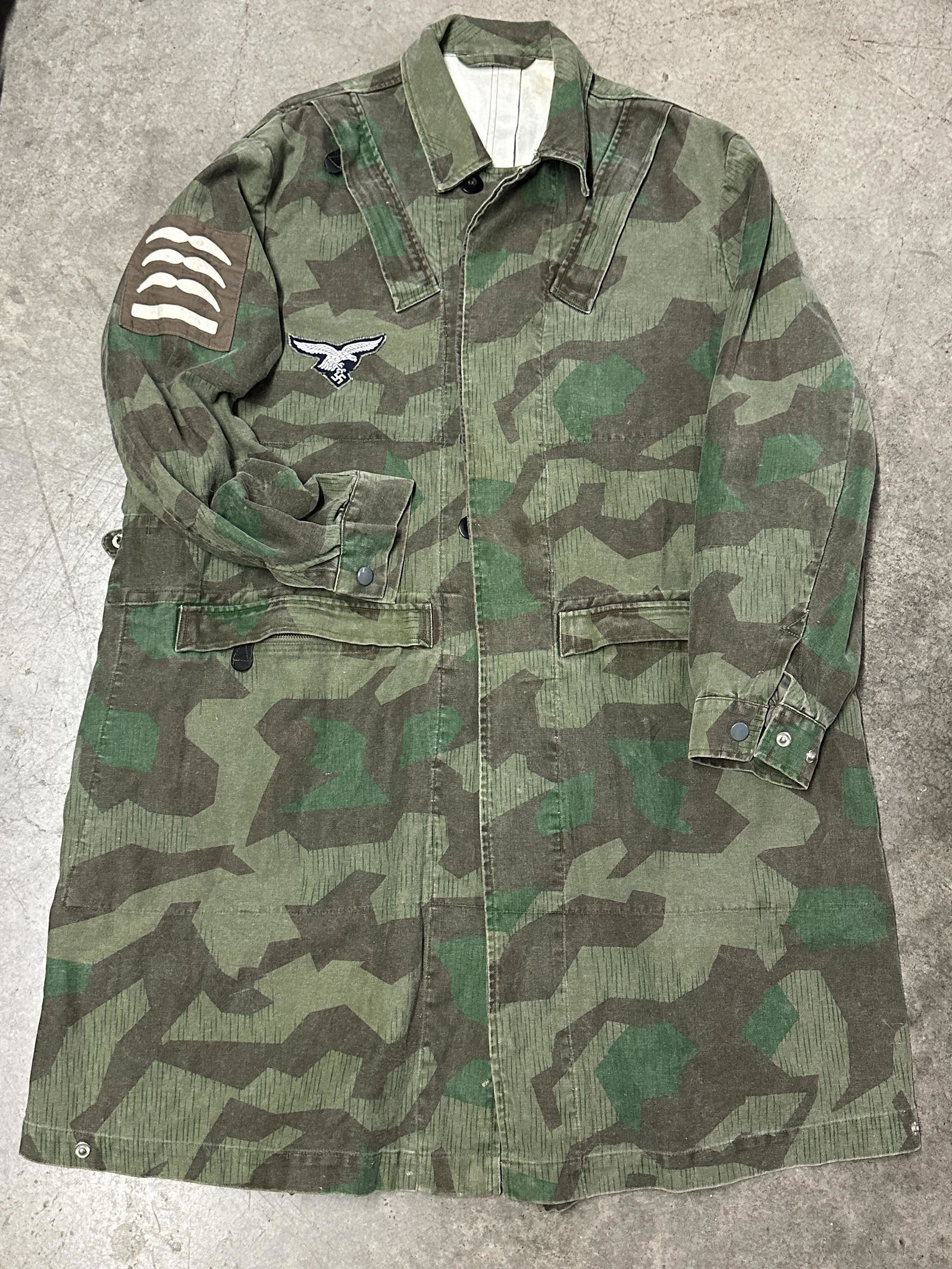 Ultra Rare Ww2 German 3rd Pattern Luftwaffe Jump Smock