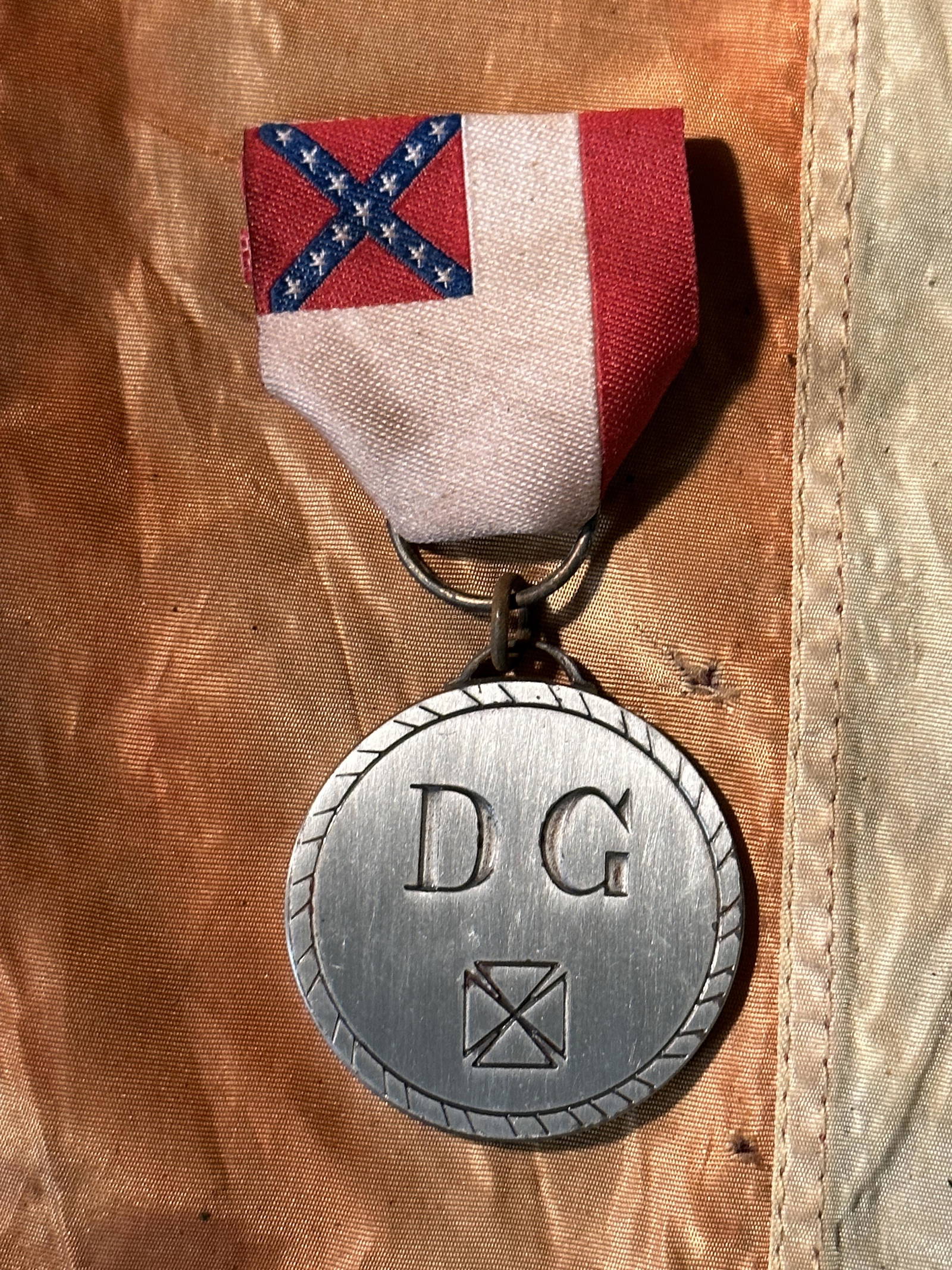 Rare Civil War Confederate Davis Guard Veterans Award - Sabine Pass ...
