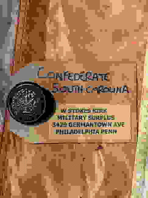 Rare Civil War Confederate South Carolina Button By W. Stokes Kirk With ...