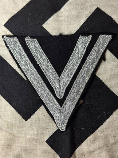 Ww2 German Waffen Ss Rottenfuhrer's Rank Chevron