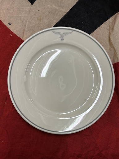 Rare Ww2 German Luftwaffe Pilots Porcelain Plate By Forstenbers
