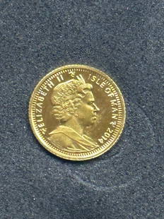Rare 14k Solid Gold Miniature Lincoln Penny Very Collectible