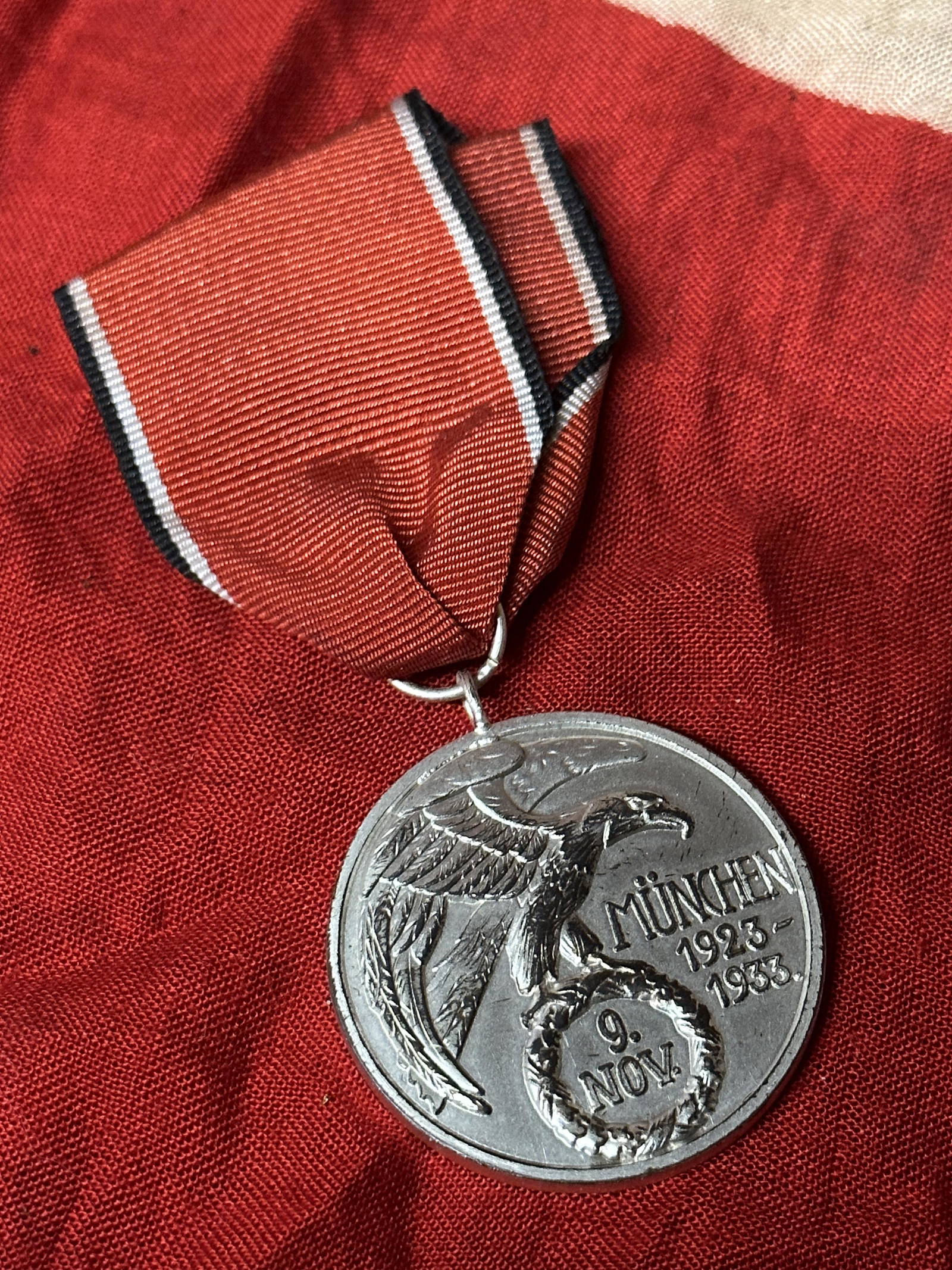 Rare Ww2 German Blood Order Medal - 2nd Issue Auction