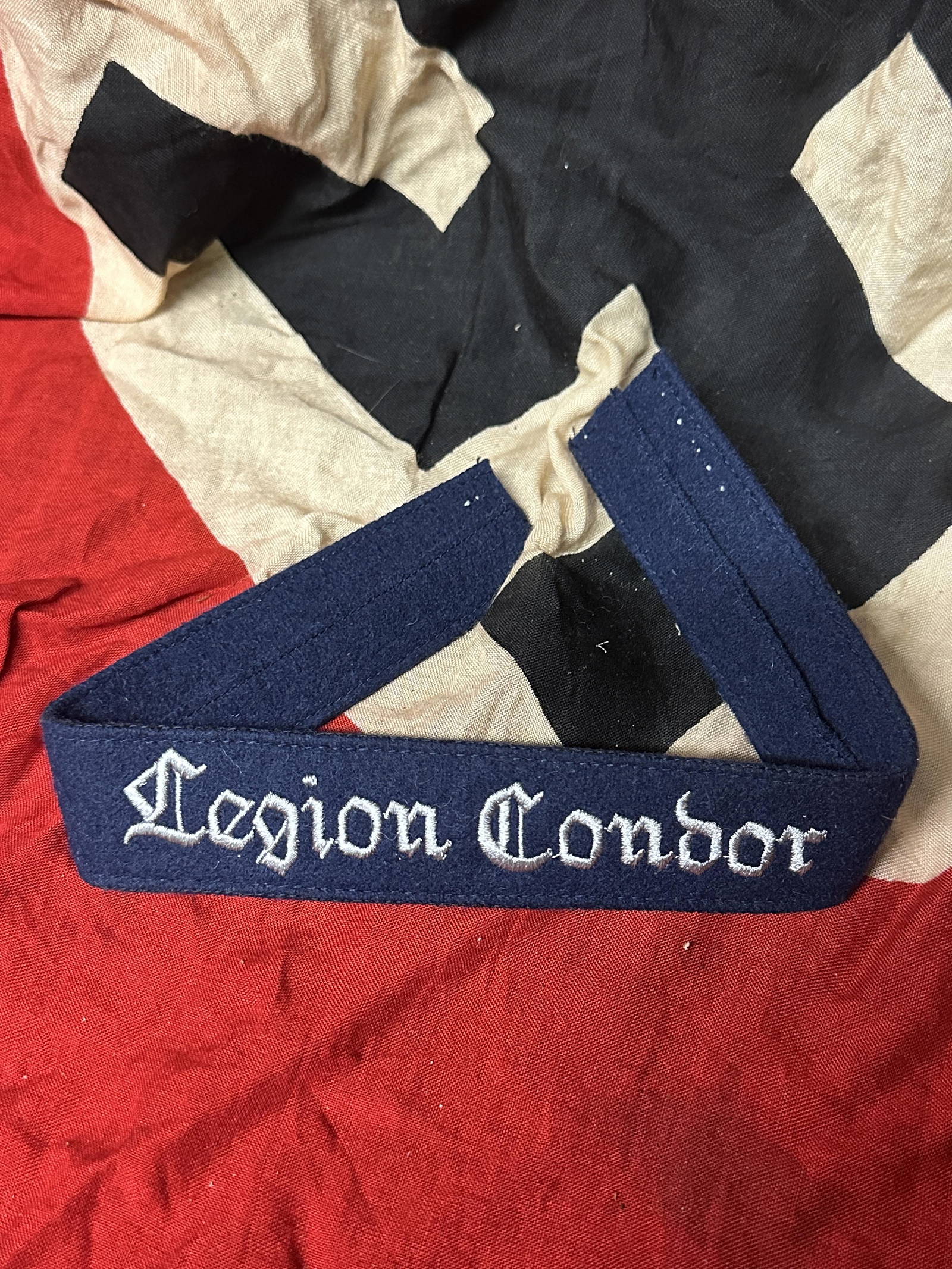 Ww2 German Legion Condor Cuff Title Auction
