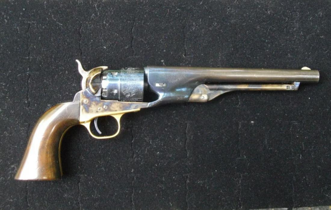 Civil War 1860 Miniature Colt 47% Scale Revolver By Uberti Auction