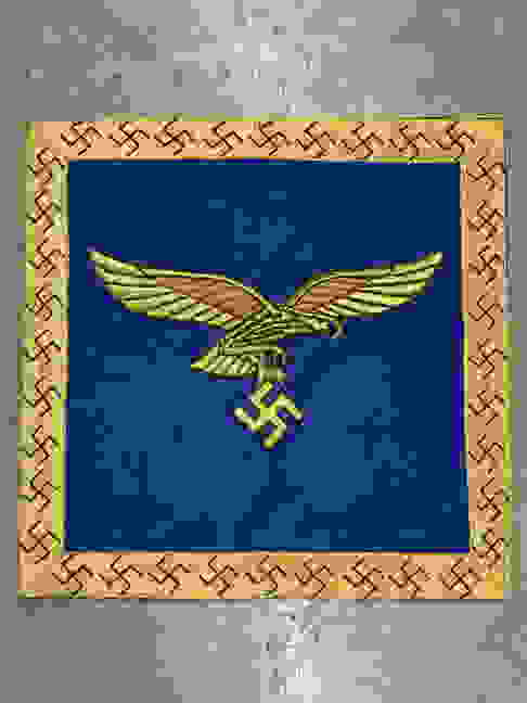 Rare Ww2 German Hermann Goring Bullion Flag Auction