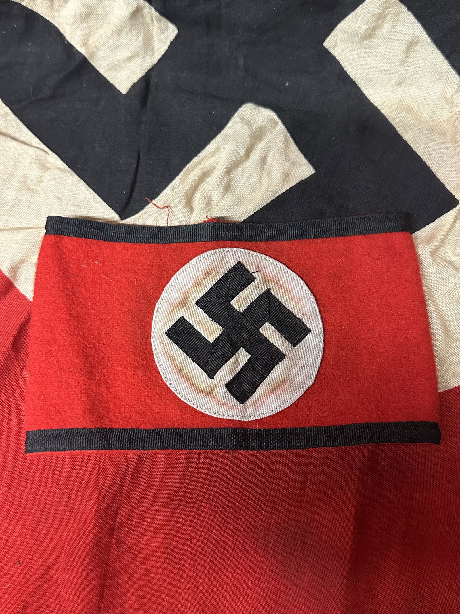 Ww2 German Waffen Ss Member's Armband (kampfbinde) Auction