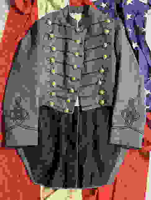 Rare Civil War Vmi Virginia Military Institue Officer Dress Jacket Coat ...