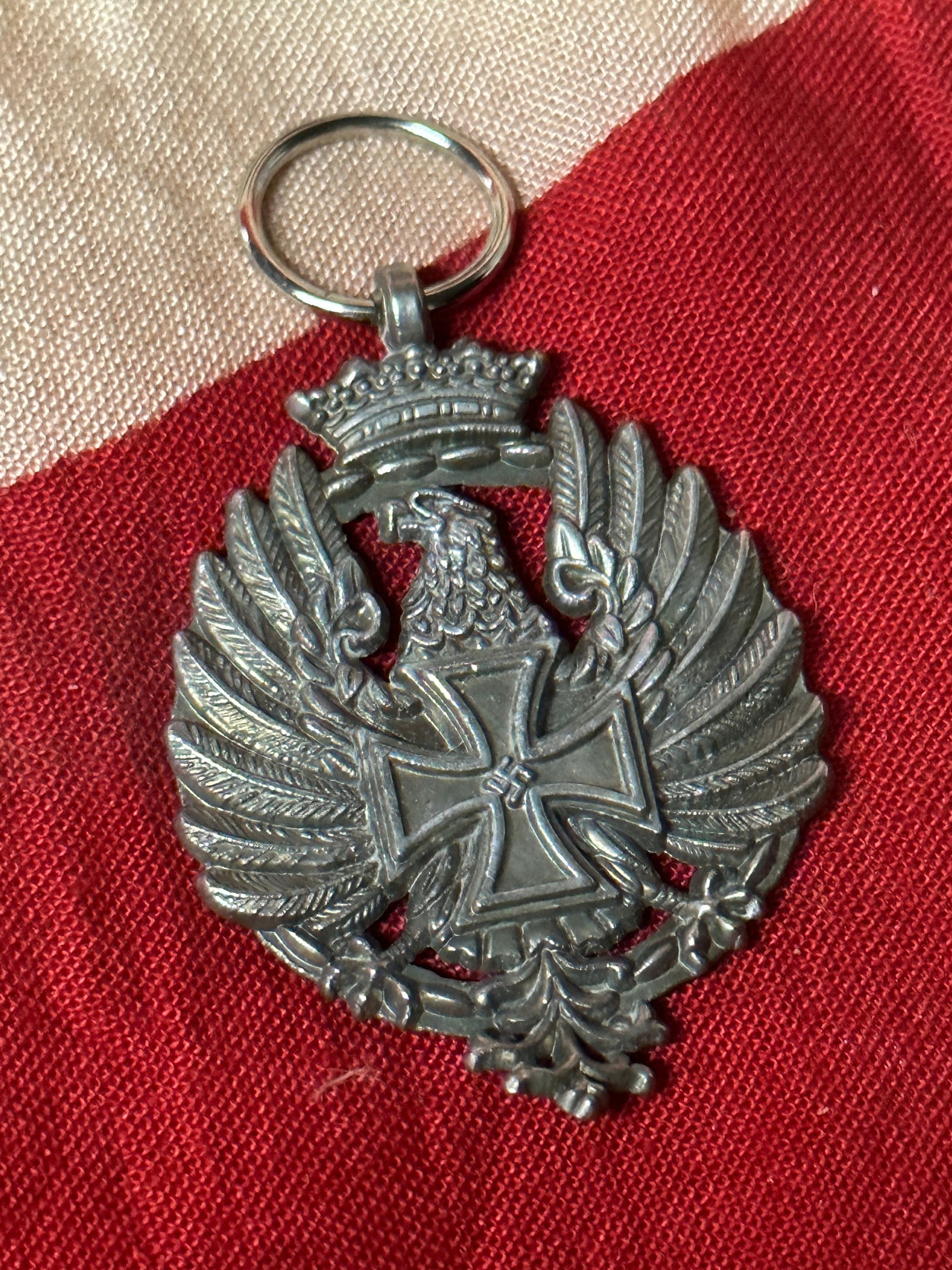 Rare Ww2 German Prussian Iron Cross Medal Pendant Auction