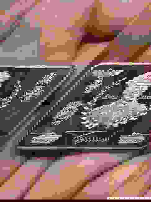 Rare Ww2 German Erwin Rommel Silver Bar Medal Auction