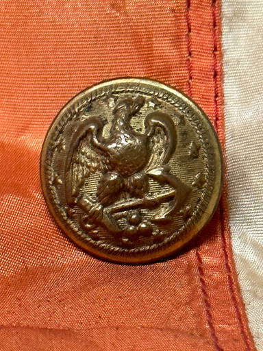 Rare Civil War Confederate Csn Navy Officer Coat Button By Peter Thomson