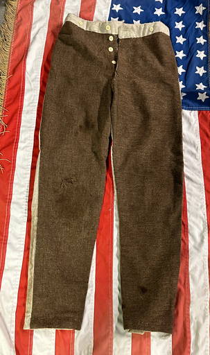 Ultra Rare Civil War Confederate Rebels Pants