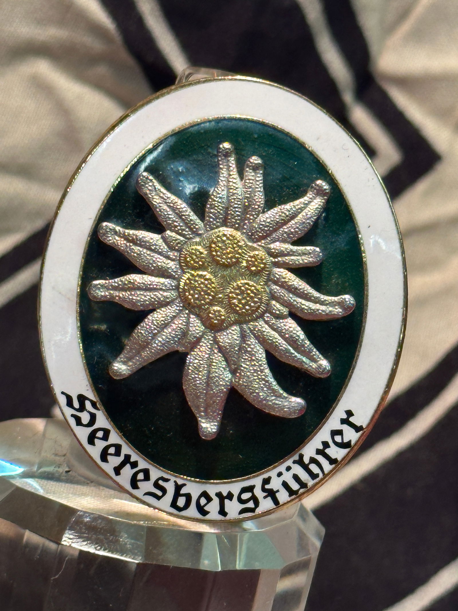 German Ww2 Wehrmacht 'bergfuhrer' Gebirgsjager Mountain Troops ...