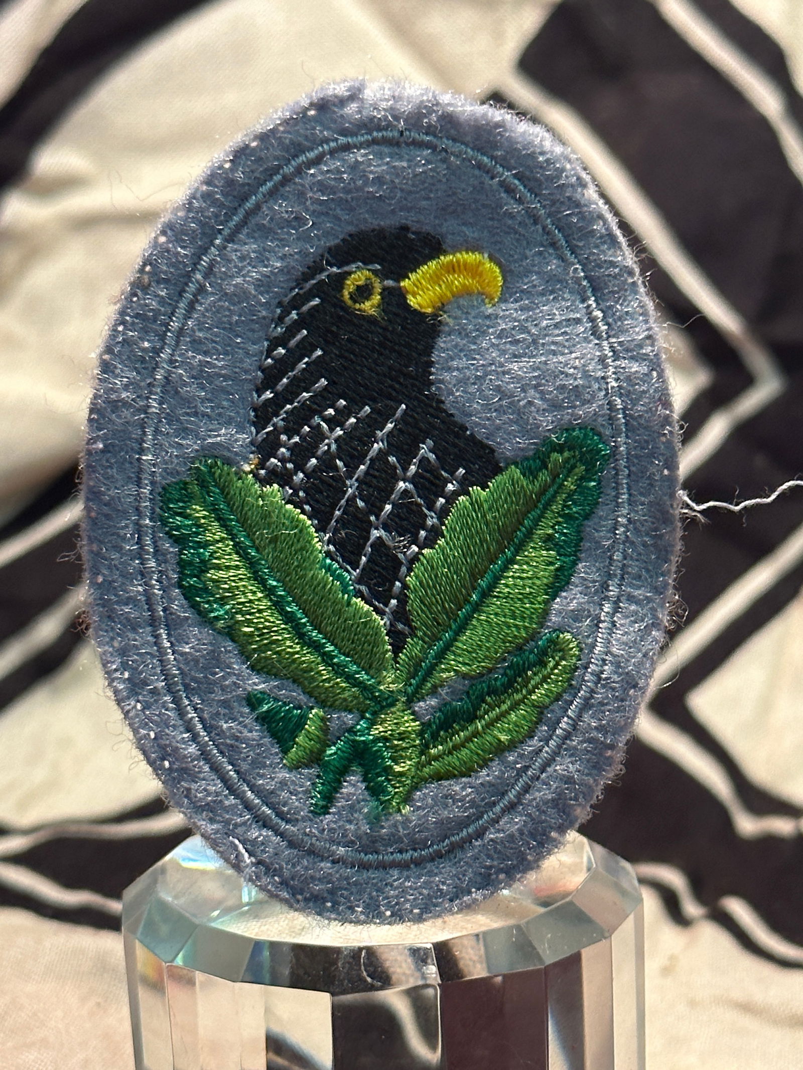 Rare Ww2 German Sniper Sleeve Badge Insignia