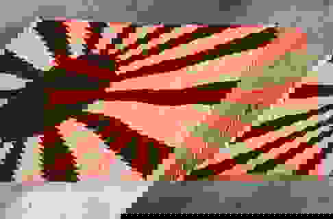 Ww2 Japanese Rising Sun Signed Flag Auction