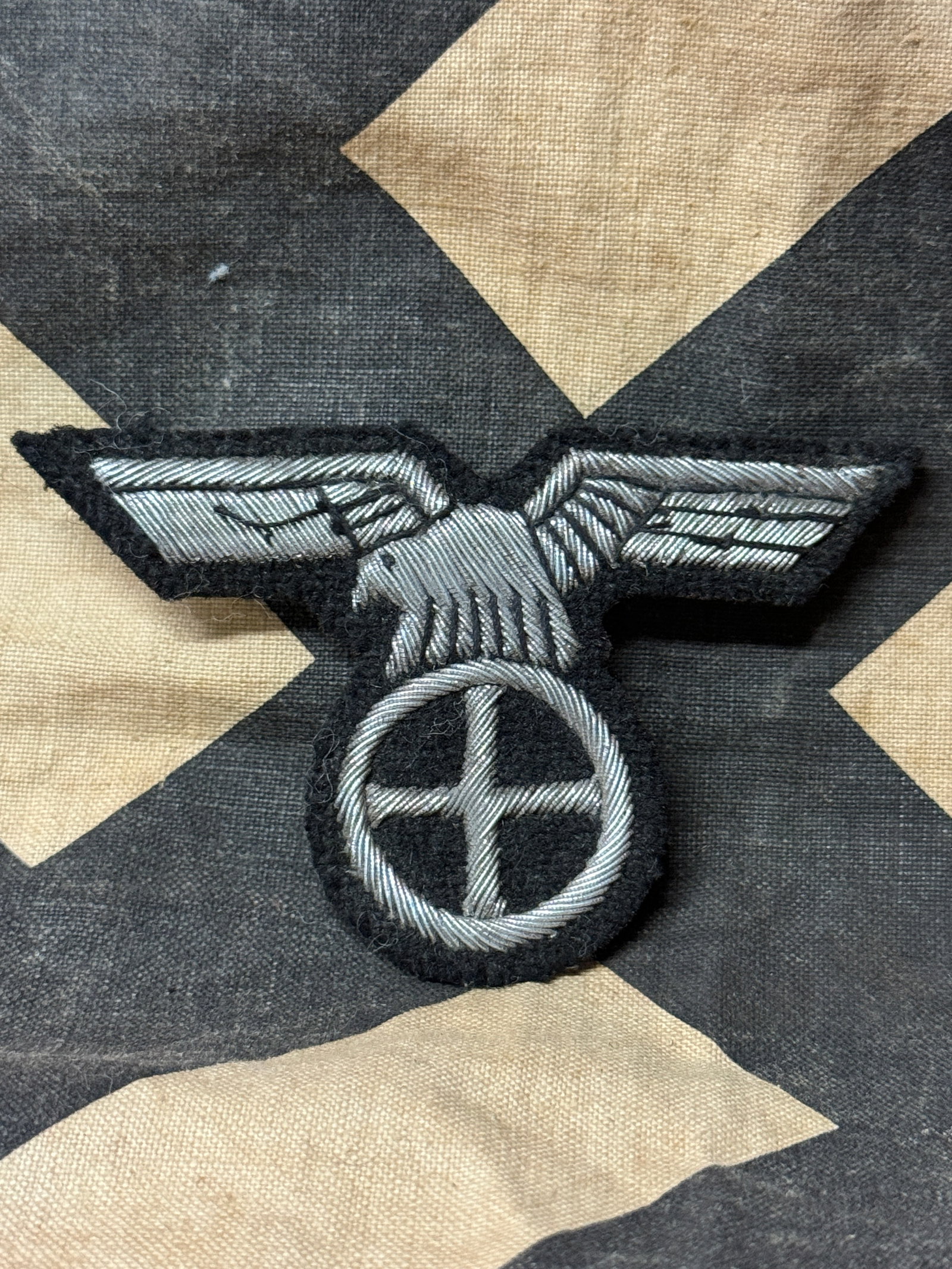Rare Ww2 German And Norway Norwegian Foreign Legion Eagle Shield